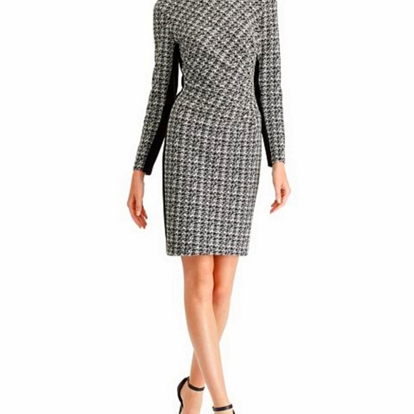 Ralph Lauren | Dresses | Ralph Lauren Houndstooth Dress | Poshmark